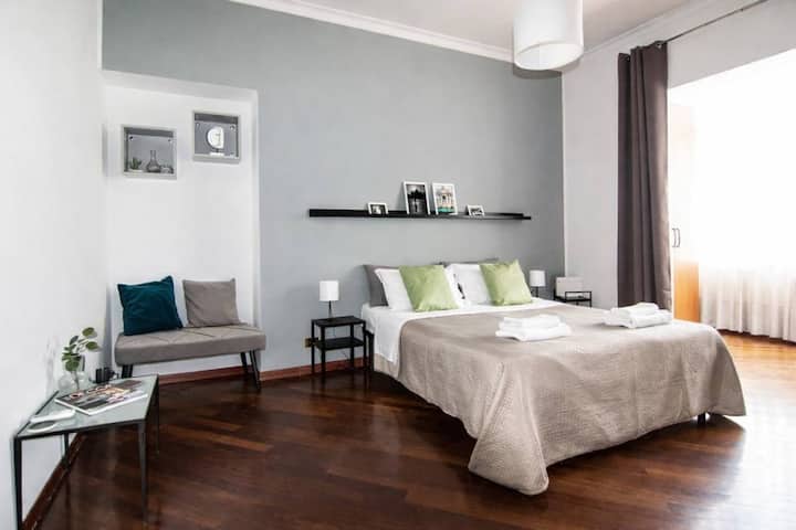 Cozy Flat Next To Downtown, Perfect Up To 6 Guests - Rome