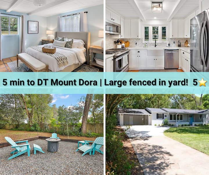 Under The Oaks | Charm | 3 Min To Dt Mount Dora - Mount Dora, FL