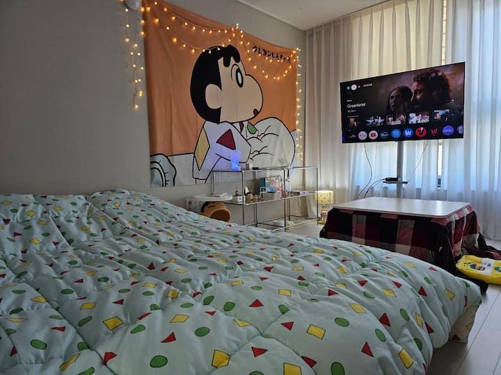 짱구 Home    #코타츠  #무료 Ott   종로#교동 # 동성로 #편안한 휴식  깔끔 - Daegu