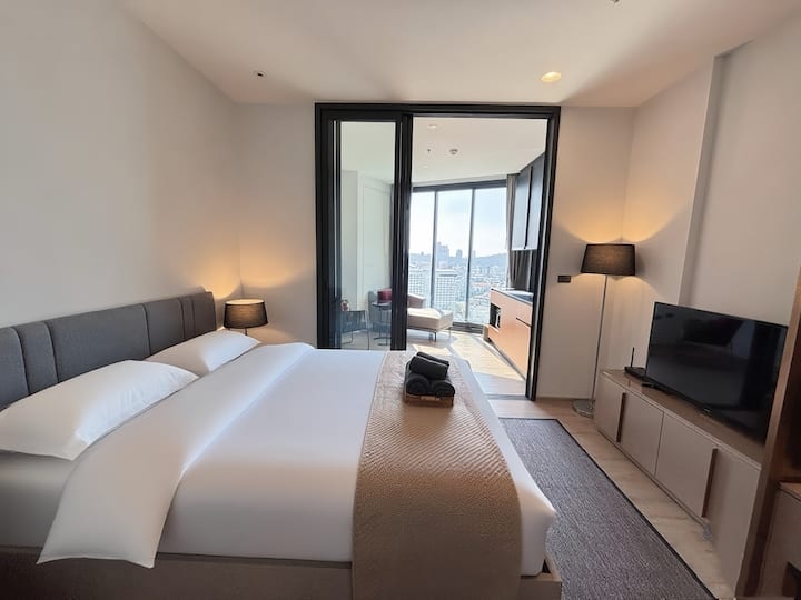 Edge Pattaya|高楼层海景｜pattaya Beach｜健身房｜自助洗衣房｜房屋管家 - Pattaya