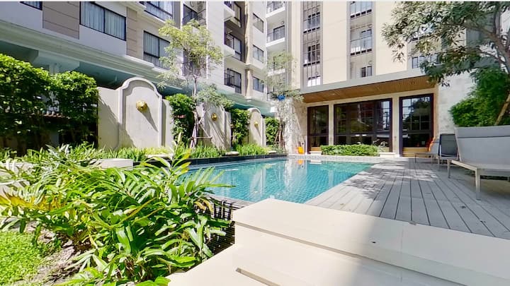 The Nest Sukhumvit22 Condo大一房onebedroom+快速无线网 - Bangkok