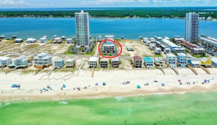 Steps To The Beach, Ocean Views And A Big Pool! - Alabama