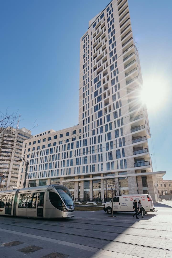 Luxury 3b Apartment In J-tower - Jerusalem