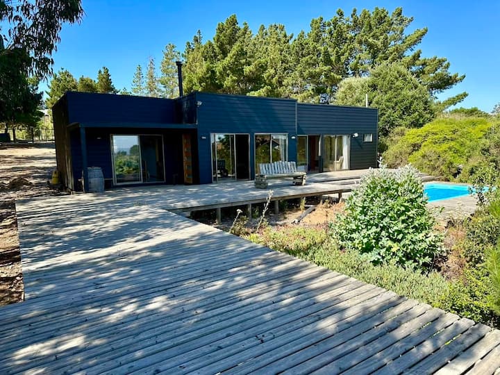 Casa En Tunquén Con Piscina - Chile