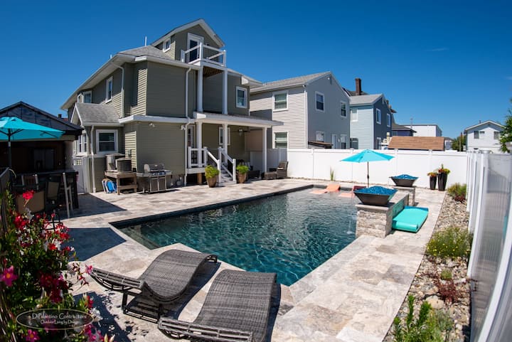 North Wildwood Sea Unicorn-6b W Private Pool Oasis - Wildwood