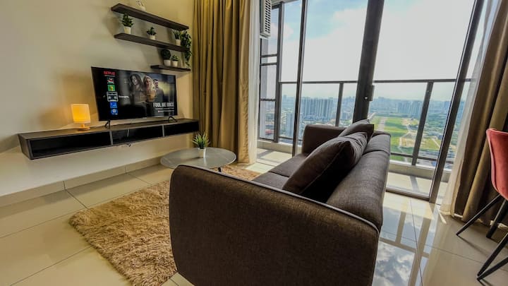 1r1b & Living Room Balcony Trion@kl 5 Min To Ikea - Kuala Lumpur