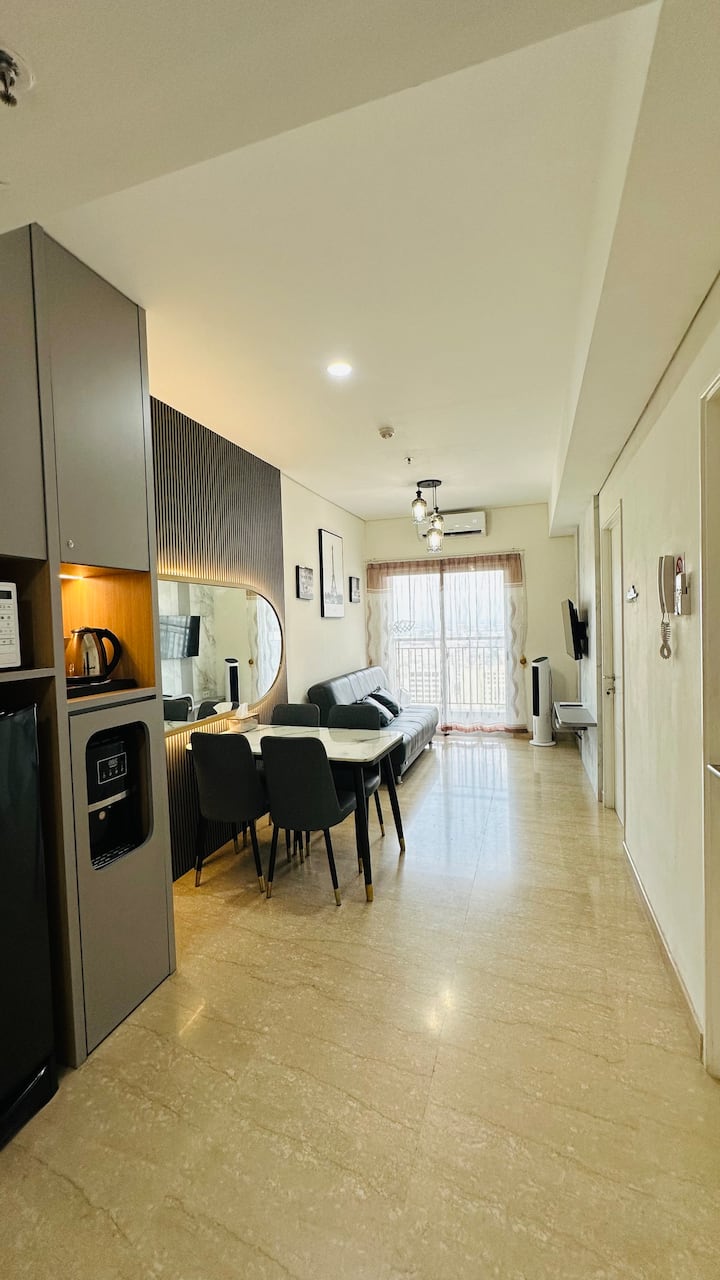 Podomoro Liberty Lt17 2 Bedroom Cityview - Medan