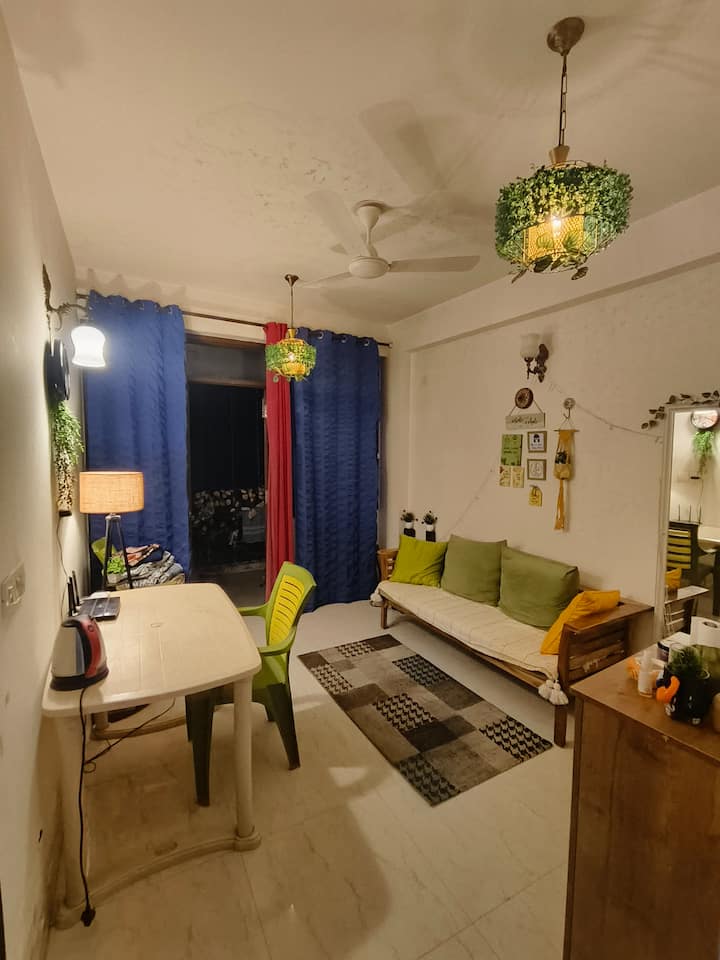 Lazy Corner(1bhk)|long Stay | South Delhi | - Delhi