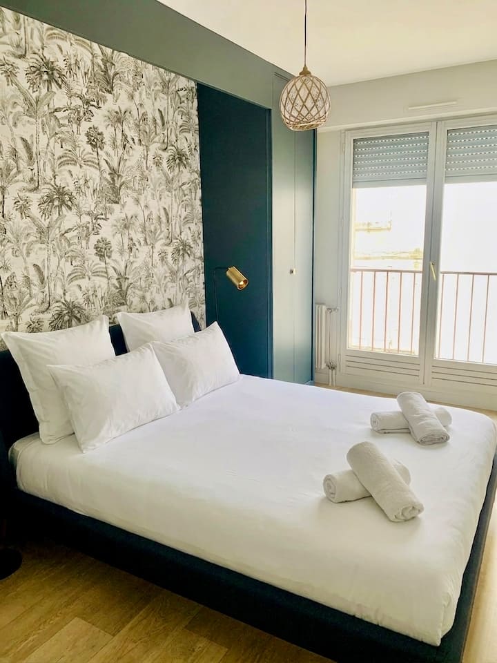 Cocon Lumineux Centre | Gare 10min | Wifi | 4p - Angoulême