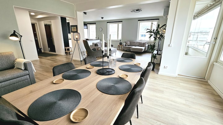 Large, Stylish, Top Floor Central (115m2) + Sauna - Tampere