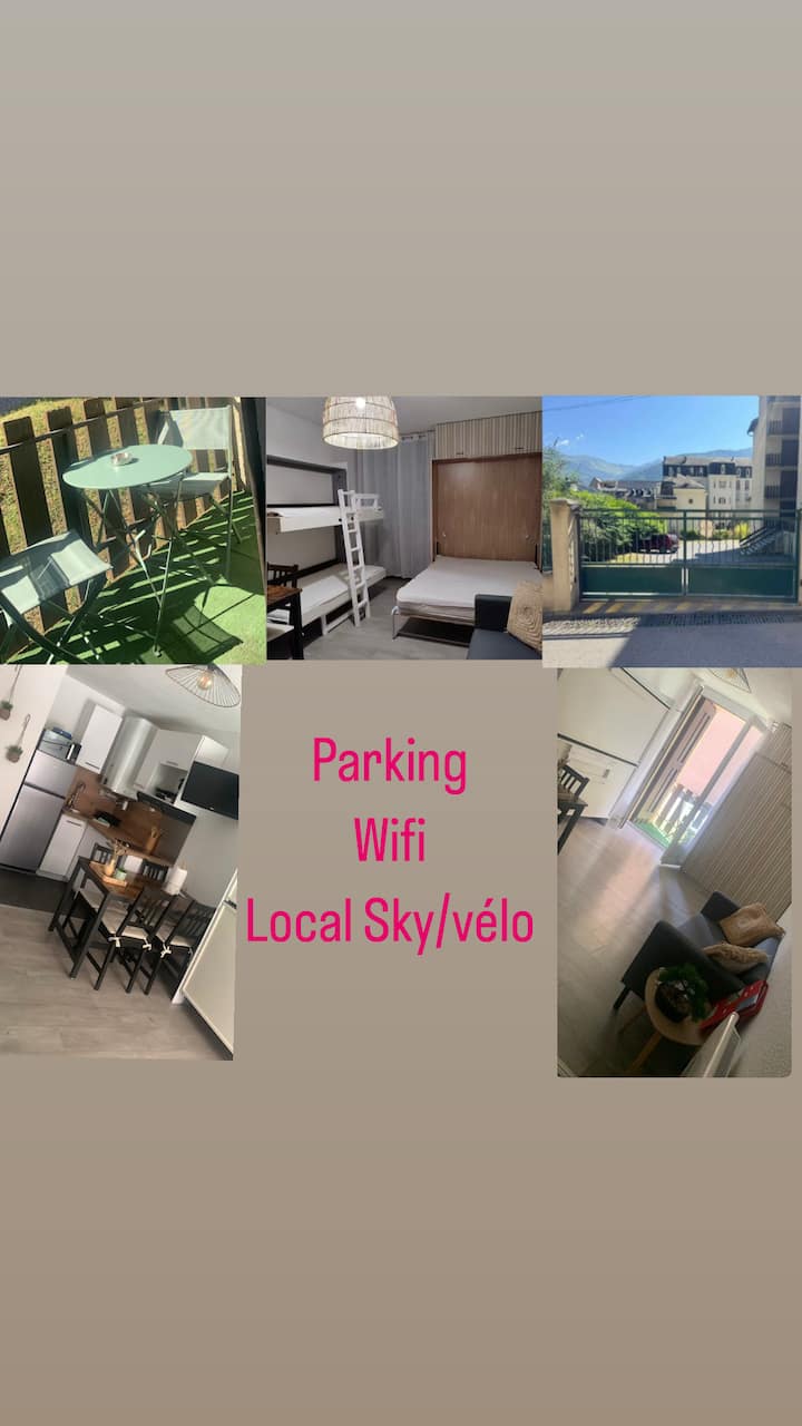 Petit Cocon Pied Des Télécabine Avec Parking,wifi - Bossòst