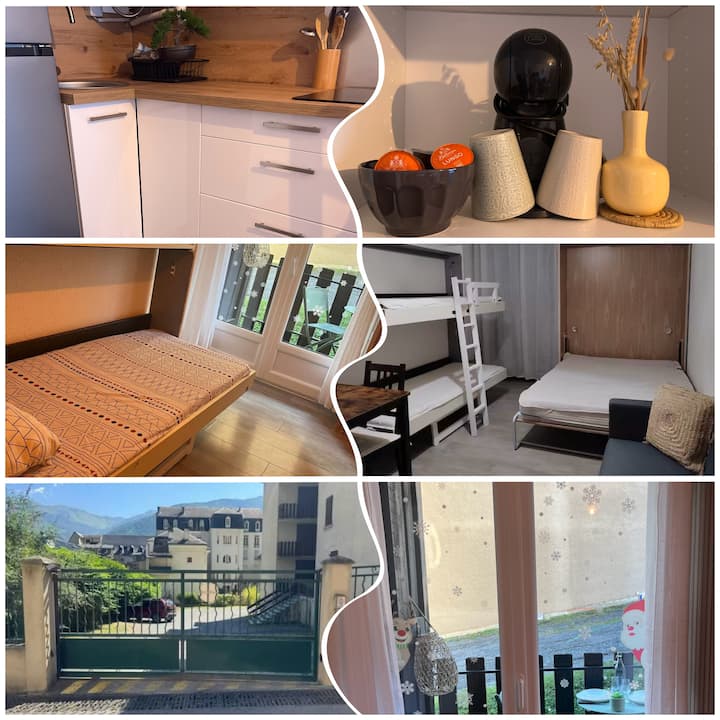 Petit Nid Face Au Télécabine, Avec Parking Et Wifi - Lac de la Montagnette