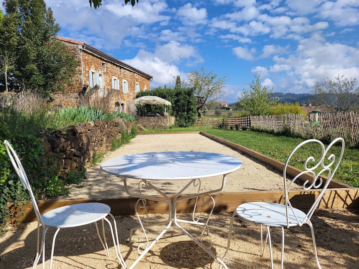 Gîte "Drobie" Avec Vue Sur Les Monts D'ardèche - Largentière