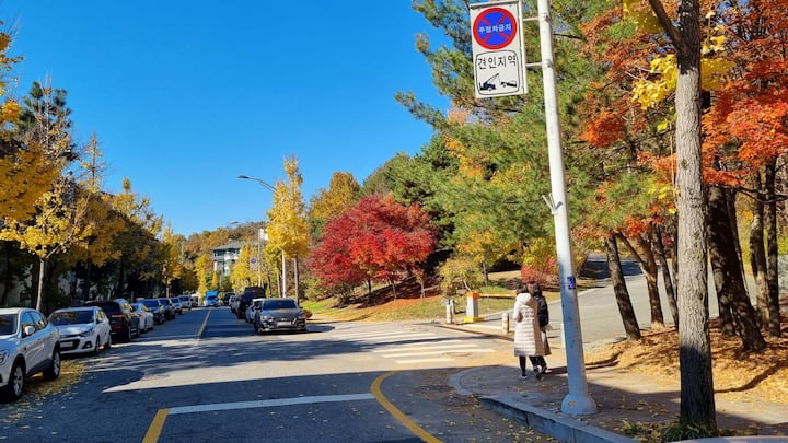 산 아래 공기좋고 조용한 도심 속 빌라 - Seongnam-si