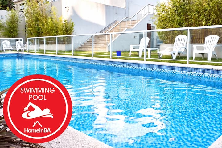 Palermo Hollywood 1 Bedroom, Pool, L Rural, Subway - Buenos Aires
