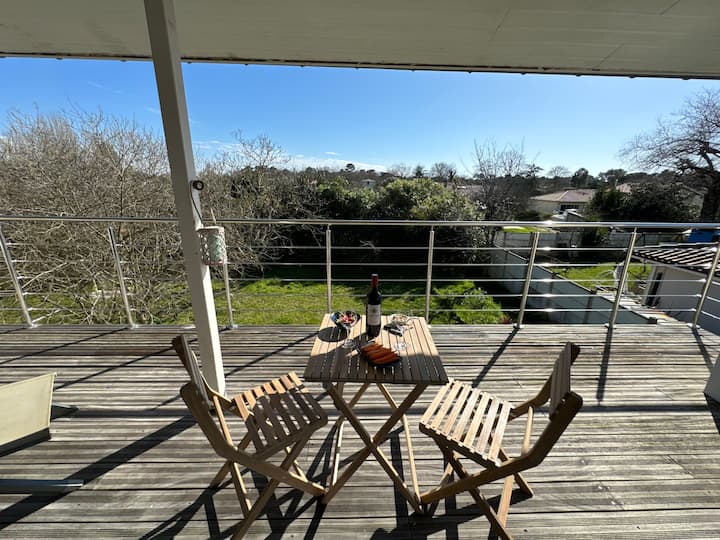 Studio Cosy Au 1er éTage - Gujan-Mestras