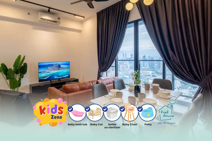 Moonlight @ Trion Kl City View | Near Mrt - Kuala Lumpur