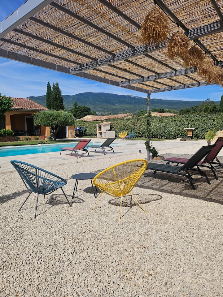 Villa Avec Piscine Chauffée - Mont Ventoux