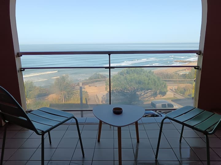 Duplex Vue Océan - Piscine - Plage A Pied - Anglet
