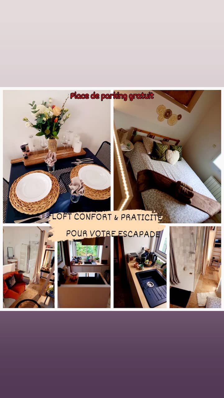 Loft Confort & Praticité Pour Votre Escapade - Angoulême