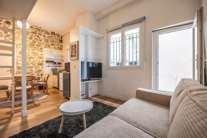 Superbe Studio 2+2 Pers Au Calme - 1min De Nation - Paris