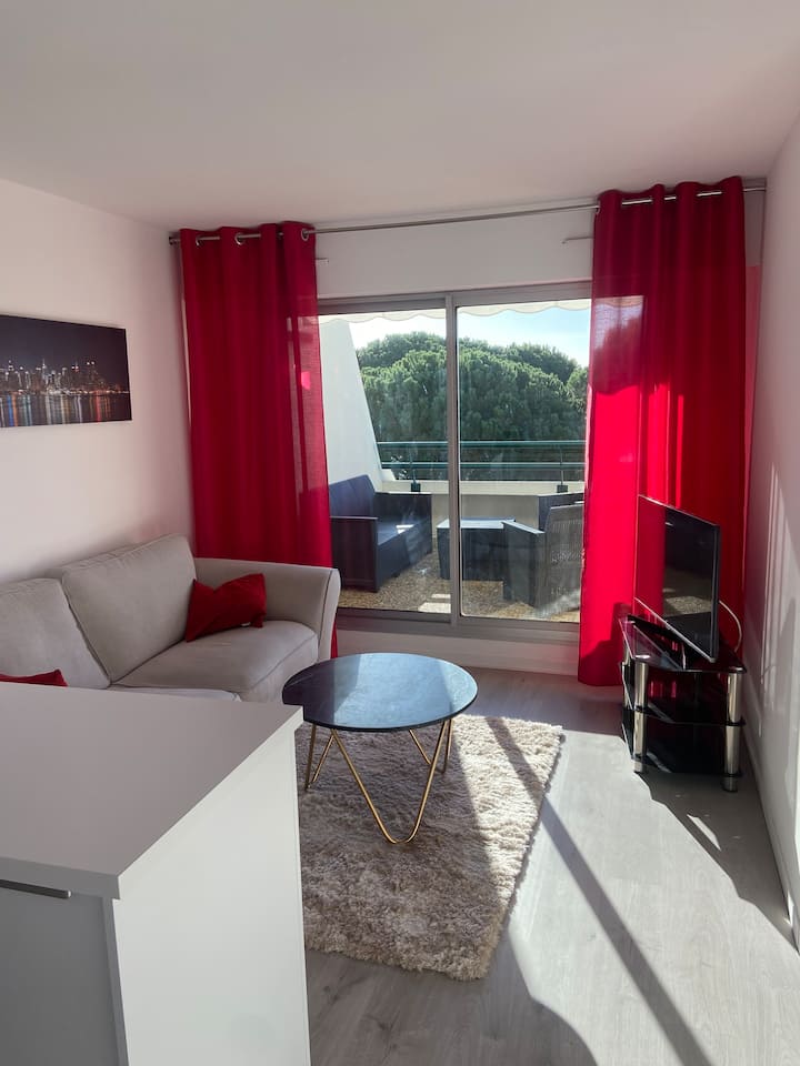 2 Chambres L Terrasse L Piscine L Climatisé - La Grande-Motte