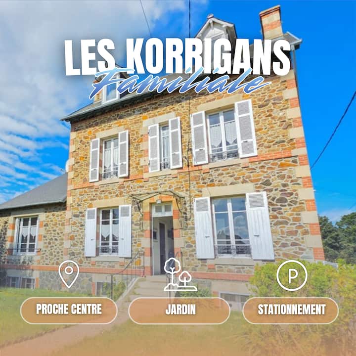 Les Korrigans • Familiale, Jardin & Proche Plage - Binic
