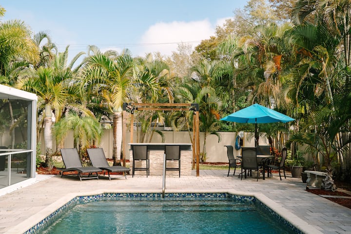 Tropical Paradise - Private Pool, Spa & Bbq ! - Clearwater, FL