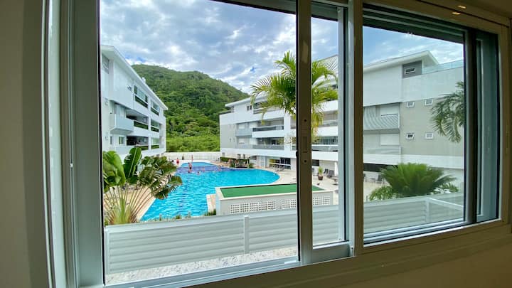 Apto 3q Com Suíte E 290m Do Mar Nas Gaivotas - Florianópolis