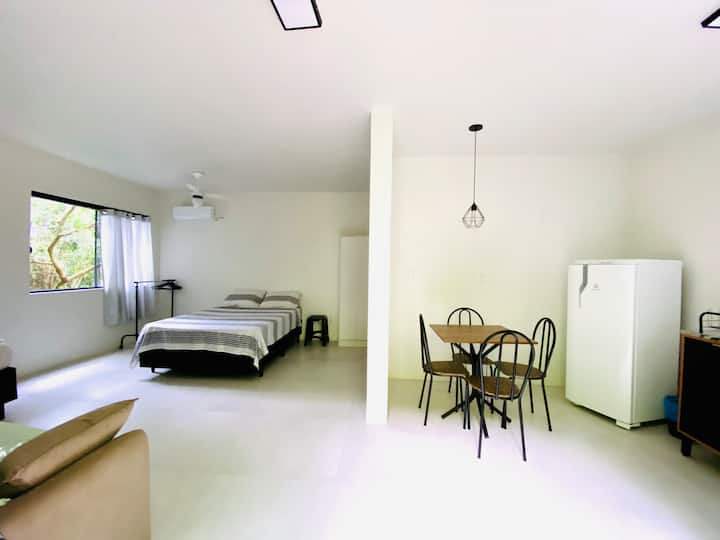 Ferrugem Green Village I Loft With Kitchen Balcony - Garopaba