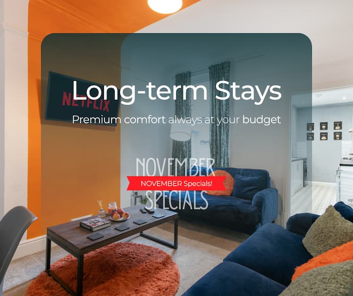 30%off|amonthoffer|family|business|leisure|sleeps6 - Leicester