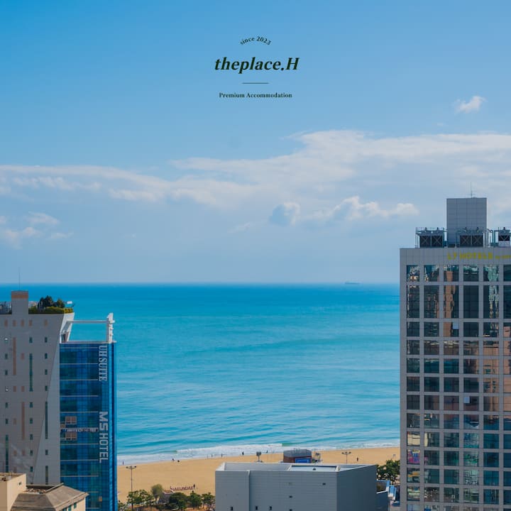 더플레이스.H-02 > 1bed | 고층 테라스 오션 디럭스 더블 | 2-3인 - Busan