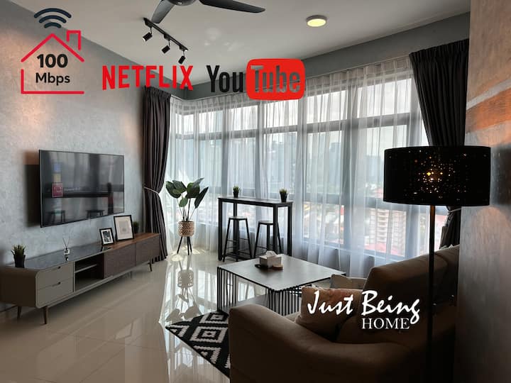 Just Being Home 6pax 3br/3ba 1king/1queen/2single - Ampang Jaya
