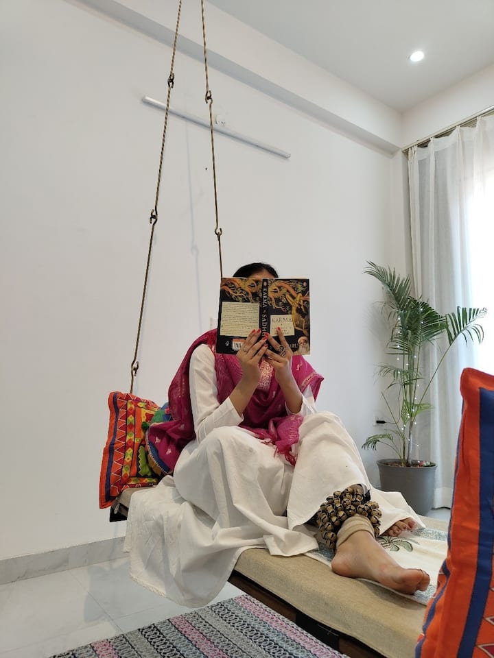 Spacious Artistic Spiritual Homely Retreat - Jaipur
