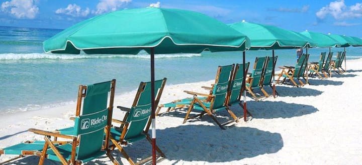 Lazy Days #801 Beach Service Included - 2 Chairs And Umbrella - Destin, FL