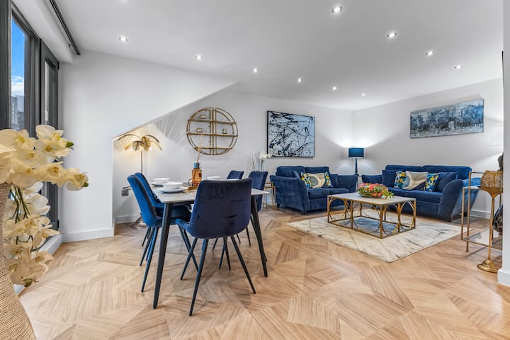 Luxury Apartment 7 Mins Walk To Salford Central - Salford