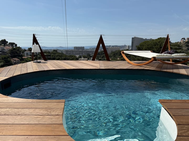 Appartement Vue Mer Panoramique - Marseille