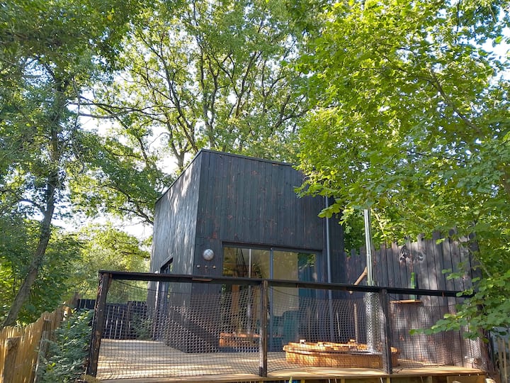 La Cabane Du Chêne - Spa Finlandais Privé - Moselle