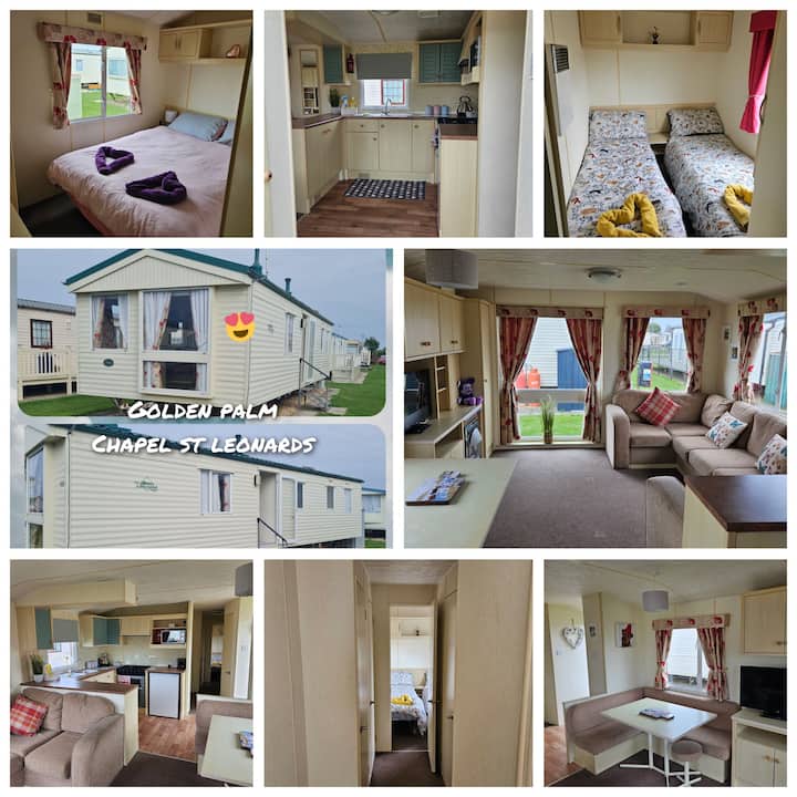 3 Bedroom Caravan Golden Palm - Chapel Saint Leonards
