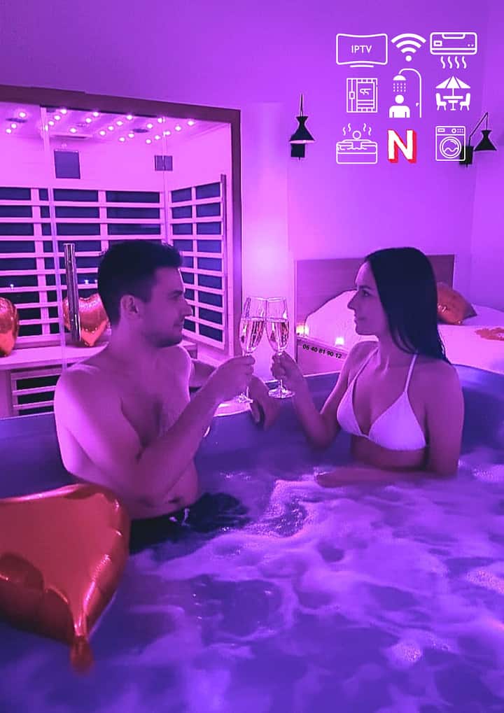 La Suite 2 Valentine Spa Sauna Privatif - Allauch