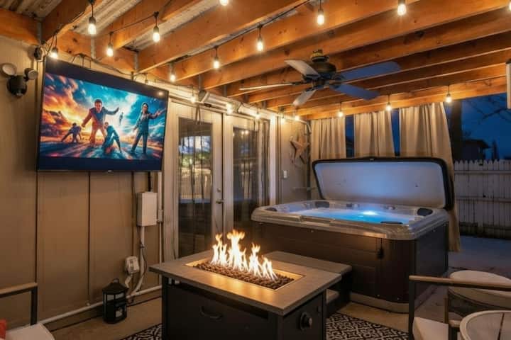 Hot Tub & Firepit. King Bed. 15 Min To Kc - Shawnee, KS