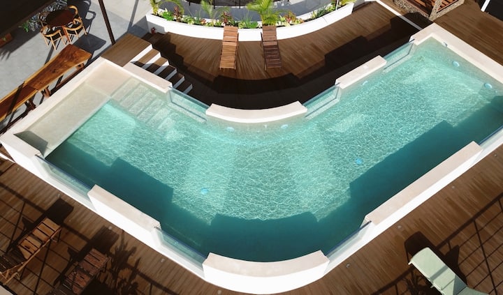 Departamento De 2 Recámaras En Aldea Zamá, Tulum - Tulum
