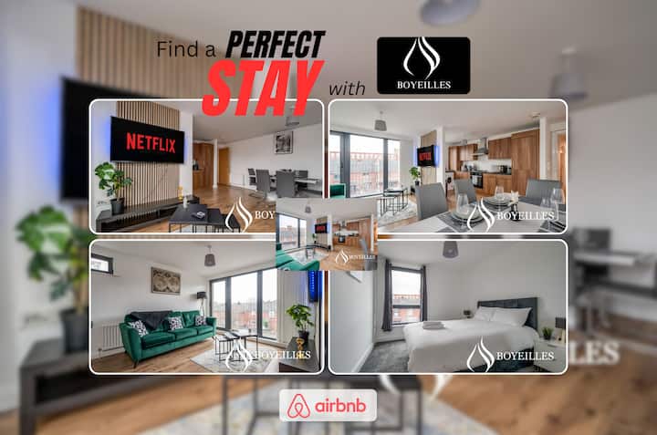 Monthly 30%off|family|contractors|sleeps4|wifi - Belfast