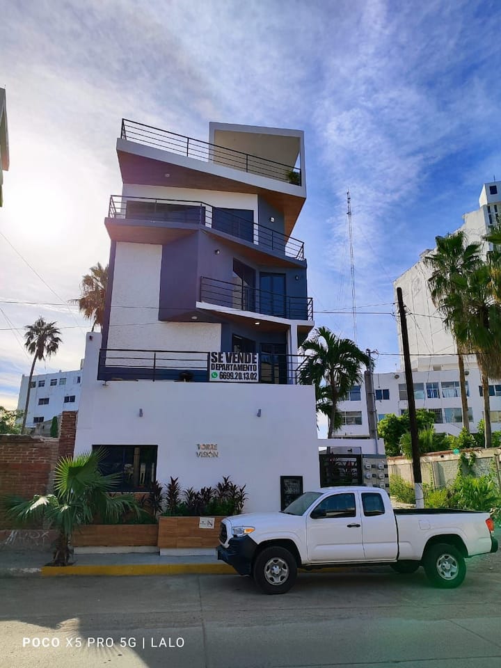 Departamento Cerca Del Malecón - Mazatlán