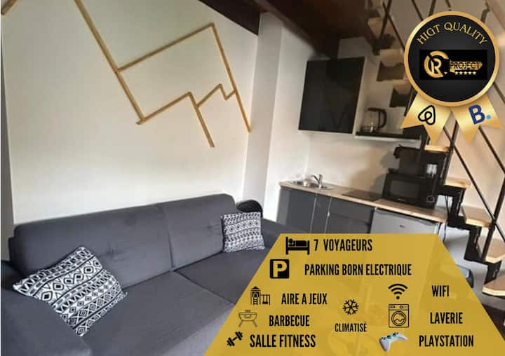 Rêve Divin T4 Avec Parking Barbecue Bagagerie - Argelès-Gazost