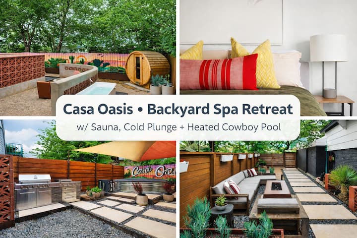 Casa Oasis • Outdoor Spa • Bbq • Private Yard - Windsor Hills - Austin