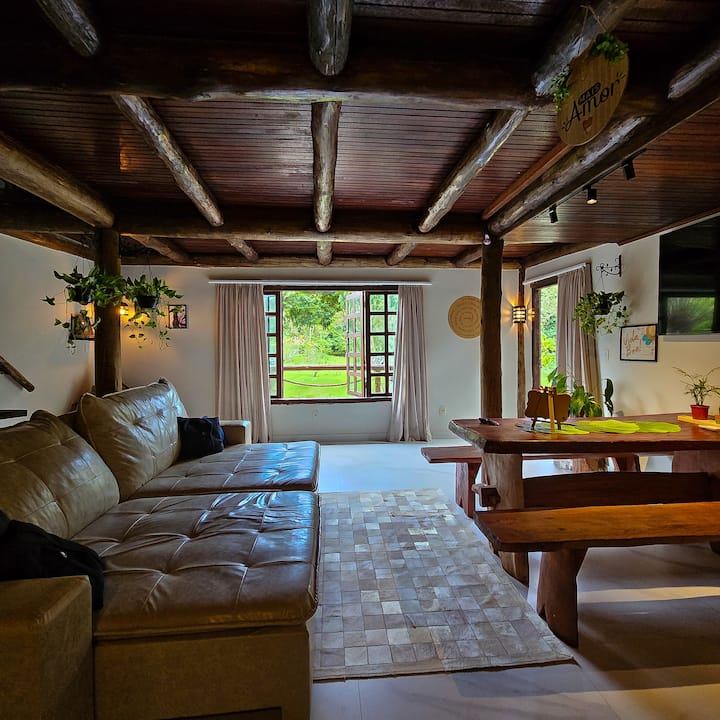 Casa Duplex Com Hidro E Sauna No Miolo Da Rota - Espírito Santo