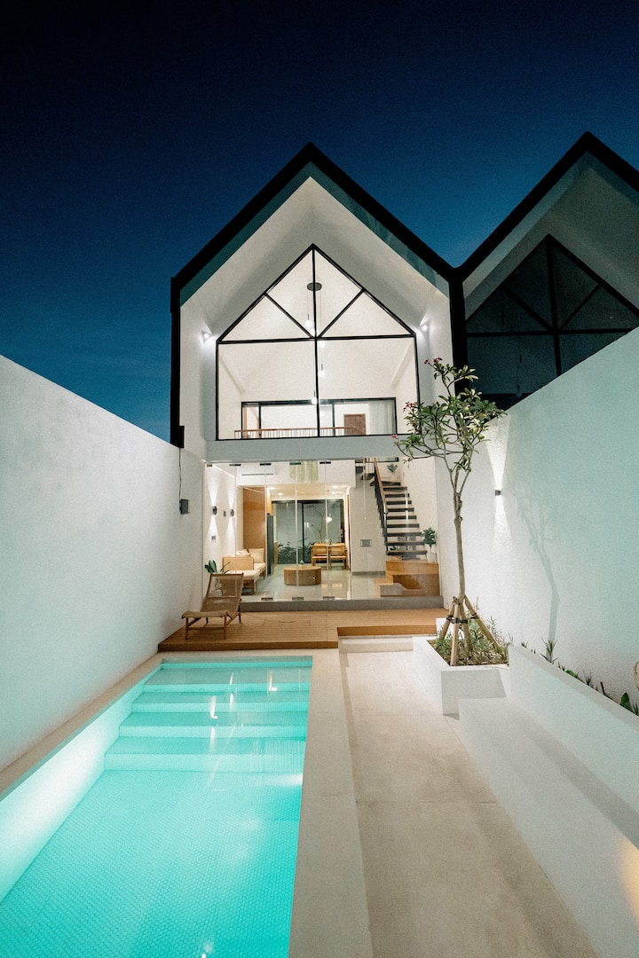 Brand New!1br Villa Near Finns Beach Club Canggu - Canggu
