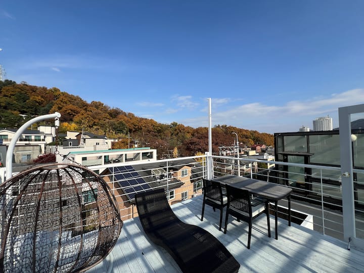 Premium 3600ft House In Gangnam#rooftop - Seul