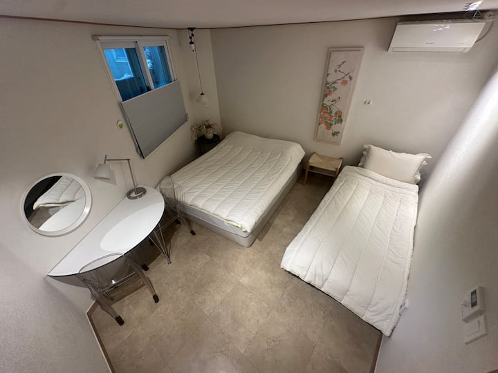 명동&남산,도보5분,무료픽업,무료세탁/루프탑/2room/peach.roa Stay - Seoul